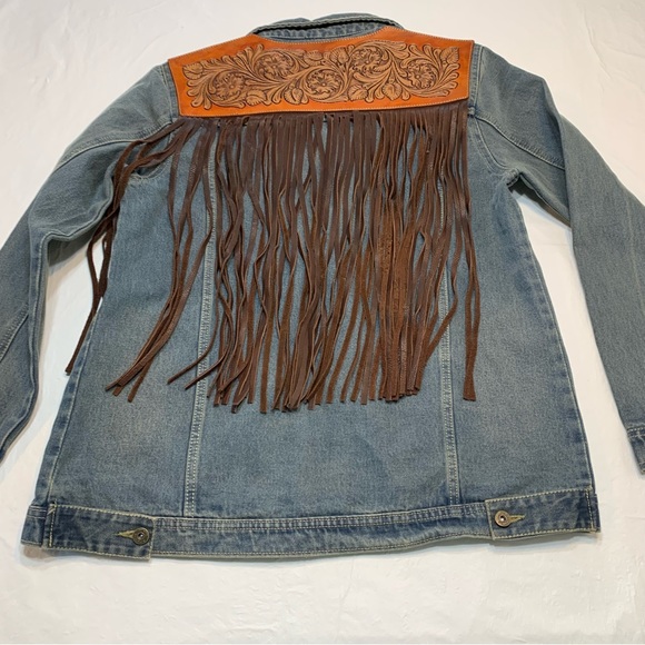 American Darling | Jackets & Coats | American Darling Leather Fringe ...
